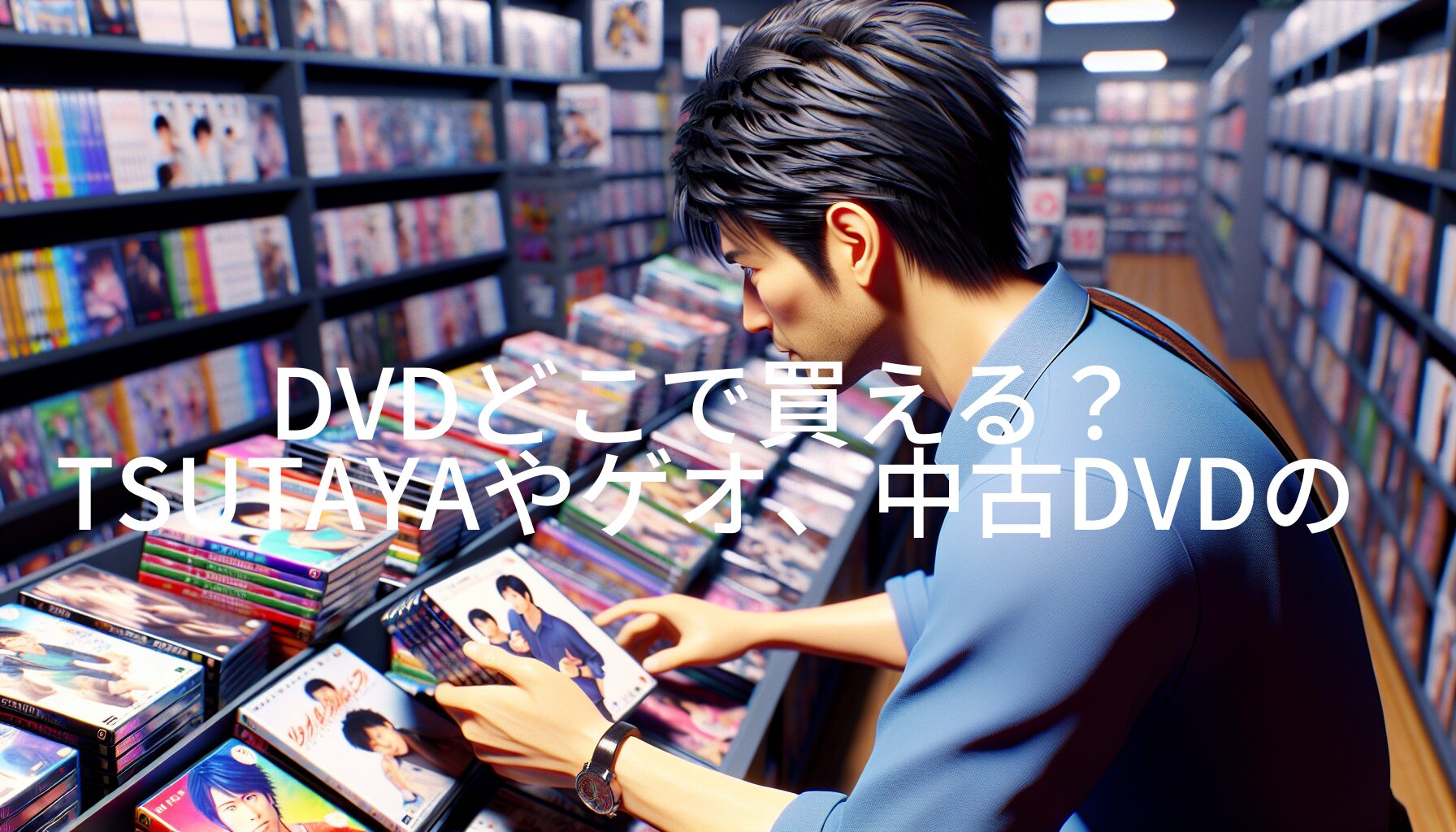 DVDどこで買える？TSUTAYAやゲオ、中古DVDのおすすめ店舗を徹底解説 – トレンドコンパス